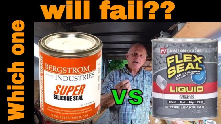 Flex Seal, Turbo Poly Seal, Super Silicone Seal comparison and ...